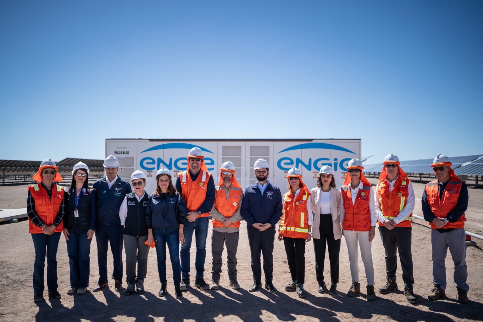 El presidente de Chile inaugura el proyecto de almacenamiento BESS Coya ...